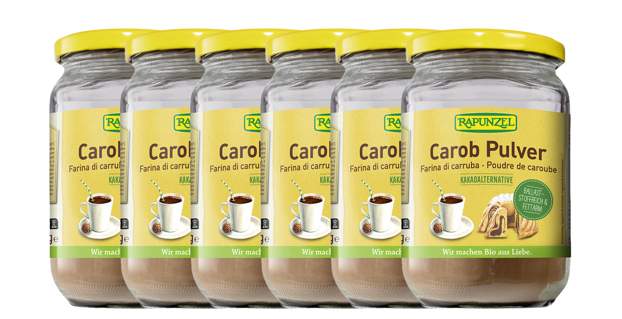 Rapunzel Bio Carob Pulver 6 x 250g — Landkaufhaus Mayer
